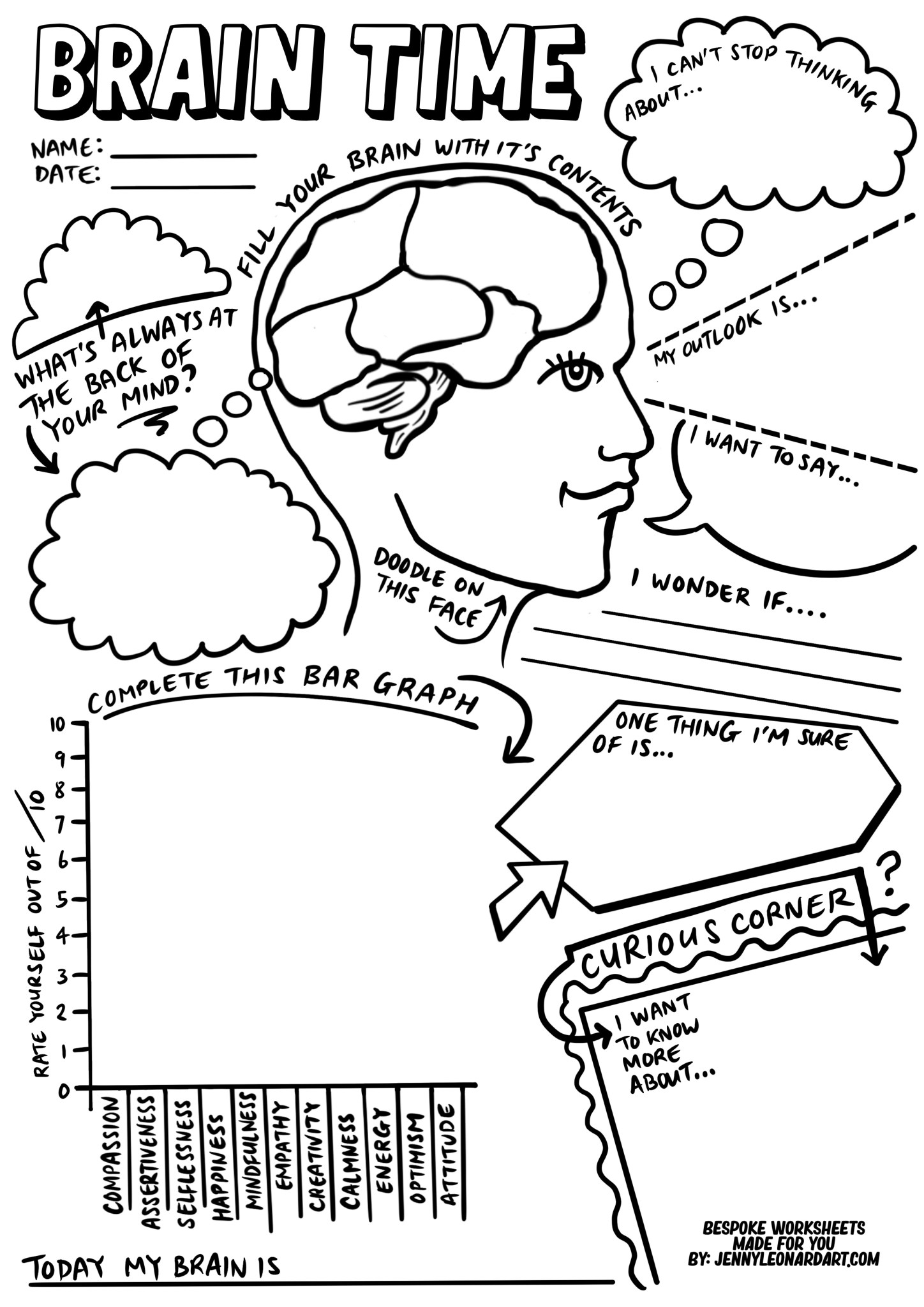 Worksheets – Jenny Leonard Art