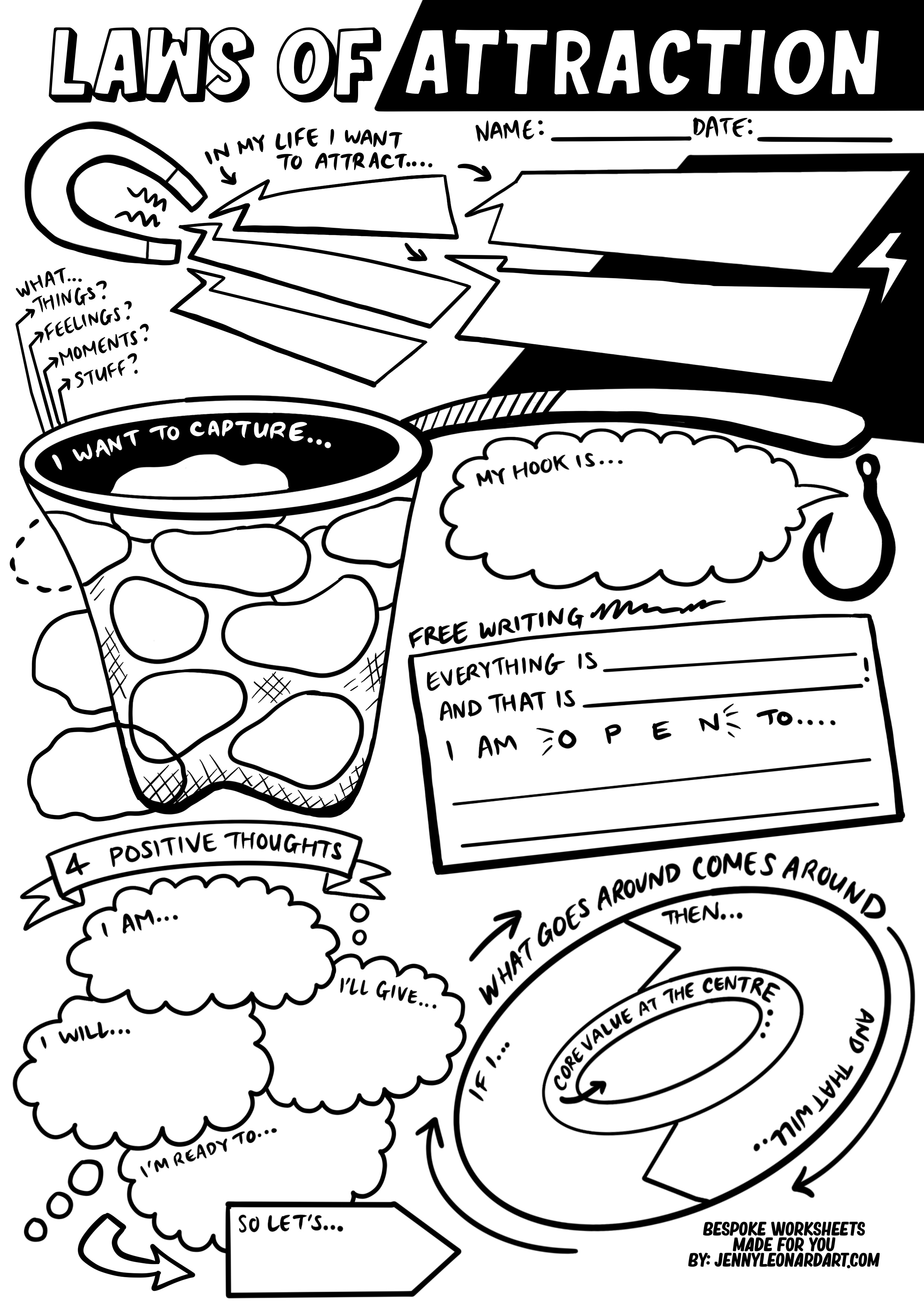 Worksheets – Jenny Leonard Art