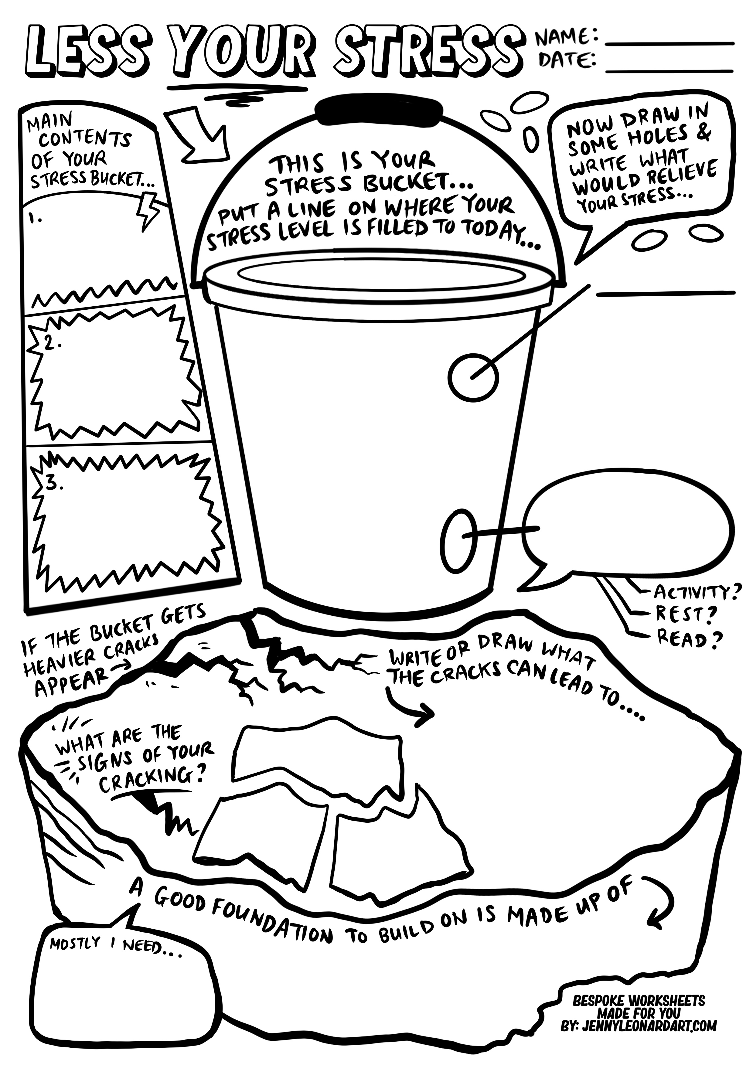 Worksheets – Jenny Leonard Art