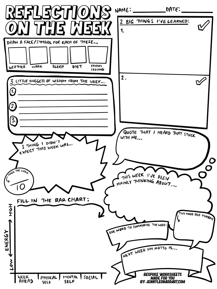 Worksheets – Jenny Leonard Art
